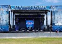 China 6000nits Outdoor Stage LED Display IP40 ETL Waterproof Video Wall 3.91mm 4.81mm for sale