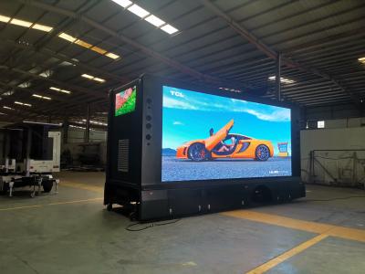 China BAKO Vision Mobile LED Billboard IP54 7500nits Truck Mounted LED Screen P4.81 for sale