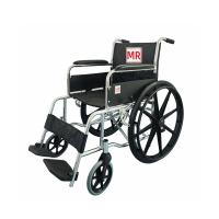 China MR Dedicated Non-Magnetic Wheelchair 24-inch Aluminum Alloy Large Wheels Adjustable Armrests Push-Style  CE Certified for sale