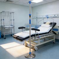 China MR Dedicated Non- Magnetic Medical IV Stand Non-n-slip and Corrosion-resistant Height Adjustable Featuring Four Hooks for sale