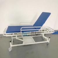 China MR Dedicated Non- Magnetic Transfer Bed up and Down  MRI-compatible Height-adjustable Aluminum Frame Hospital Bed for sale