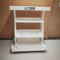 China MR Dedicated Non-magnetic Four Layer Anti Magnetic Interference Coil Cart with 4 Wheels for MRI Department for sale