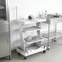 China MR Dedicated Professional Non-magnetic MRI Department Coil Storage Trolley with Four Wheel Base for sale