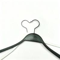 China Non-slip thickened plastic clothes hanger with 46cm length for men and women's clothing stores for sale