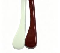 China ABS material suit hanger with 44cm length and color-blocked design for hotels and clothing stores for sale