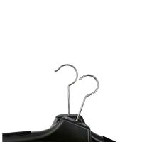 China Thickened and widened ABS material suit hanger with Velcro anti-slip for coats and clothing for sale