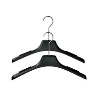 China Thickened and widened ABS material suit hanger with Velcro anti-slip for coats and clothing for sale