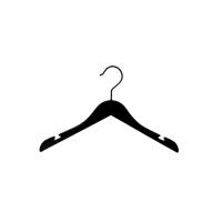 China ABS/PP Plastic Trouser Hanger with 35cm Length and Customizable Options for Clothing Display for sale