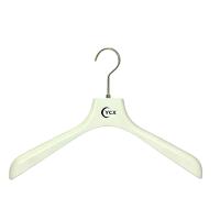 China ABS Material Suit Hanger with Non-Slip Wide Shoulders and Custom Colors for Hotels and Suit Shops for sale