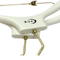 China ABS Material Suit Hanger with Non-Slip Wide Shoulders and Custom Colors for Hotels and Suit Shops for sale