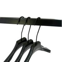 China Wide-shoulder non-slip ABS material suit hanger and coat hanger for hotel wear and suits for sale