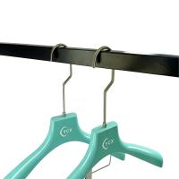China Wide-shouldered dip-coated suit hanger thickened and reinforced for clothing stores and hotels for sale