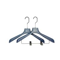 China Thickened and wide-shouldered non-slip suit hanger and coat hanger for hotels and clothing stores for sale
