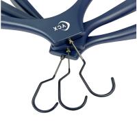 China Thickened and wide-shouldered non-slip suit hanger and coat hanger for hotels and clothing stores for sale