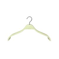 China Thickened non-slip 43cm length clothes hanger with pole for men's and women's clothing stores for sale