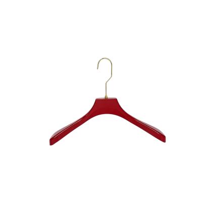China ABS material suit hanger with 44cm length and color-blocked design for hotels and clothing stores for sale