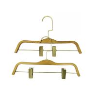 China Wood-look non-slip residue-free children's clothing hangers and kids clothes hangers for durable use in stores for sale