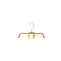 China Wood-look non-slip residue-free children's clothing hangers and kids clothes hangers for durable use in stores for sale