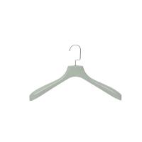 China ABS material suit hanger with non-slip wide shoulders and custom colors for clothing stores and hotels for sale