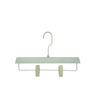 China Non-slip ABS material trouser hanger with 37cm length for suits and clothing stores for sale