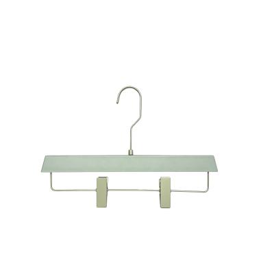 China Non-slip ABS material trouser hanger with 37cm length for suits and clothing stores for sale