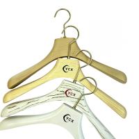 China Thickened Wide-Shouldered ABS Material Suit Hanger for Overcoats and Clothing Store Display for sale