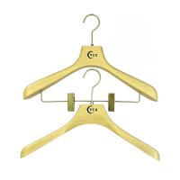 China ABS material suit hanger with non-slip wide shoulders and 44cm length for hotels and clothing stores for sale