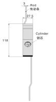 China Matte Base Garage Door Handle Lock Zinc Alloy Customized Silver Color for sale