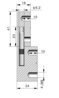 China Brass Material Zinc Alloy Hinges Furniture Sliding Lock Industrial for sale