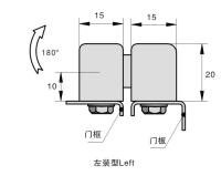 China Zinc Die Cast Lockable Door Hinge Custom Zinc Alloy Heavy Duty Gate Hinges for sale