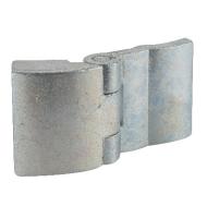 China ODM Zinc Alloy Hinges Panel Screw Type Adjustable Silver Color for sale