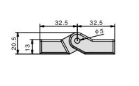 China Black Plastic PA 180 Degree Door Hinge For Electrical Cabinet for sale