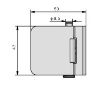 China Natural Light Type Zinc Alloy Hinges Zinc Plated For Cabinet Door for sale