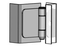 China Natural Light Type Zinc Alloy Hinges Zinc Plated For Cabinet Door for sale