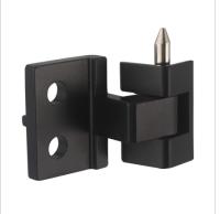 China Furniture Cabinet Door Concealed Hinge Detachable Black Powder Coated for sale