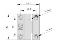 China Metal Fabrication Zinc Alloy Hinges Anti Rusty Heavy Duty 180 Degree for sale
