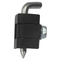 China ISO Latch Zinc Alloy Hinges Bright Chrome Metal Window Hinges for sale