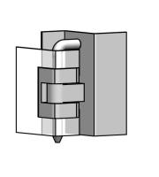 China ISO Latch Zinc Alloy Hinges Bright Chrome Metal Window Hinges for sale