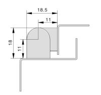 China Detachable Electric Hidden Door Cabinet Hinges ODM ISO Ceritificate for sale