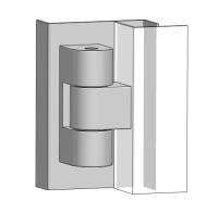 China Detachable Electric Hidden Door Cabinet Hinges ODM ISO Ceritificate for sale
