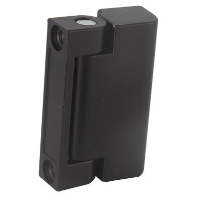 China Powder Coated Zinc Alloy Hinges Black Color For ToolBox Cabinet for sale