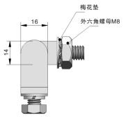China Chrome Plated Zinc Alloy Hinges Heavy Duty Door Hinge For Metal Cabinet for sale
