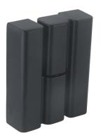 China Zinc Die Casting Cabinet Hardware Hinges Black Heavy Duty Concealed Hinges for sale