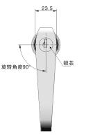 China Keyless 304 Stainless Steel Handle Lock Powder Coated ISO Certificate for sale