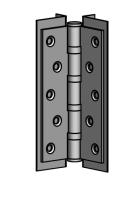 China OEM Heavy Duty Gate Hinges Stainless Steel Aluminum For ToolBox for sale