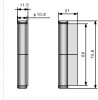 China Latch Stainless Steel Cabinet Lock Concealed Door Hinge Panel Board Lock for sale