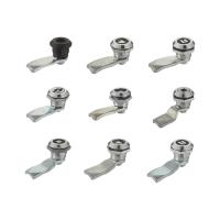 China Steel Material Quarter Turn Lock RV Caravan Furniture Drawer Lock Height 33mm for sale