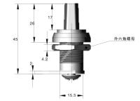 China PA Material Quarter Turn Lock for sale