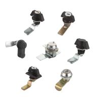 China Brass Key Cabinet Box Lock Cam Latch Industrial Chrome Coated for sale