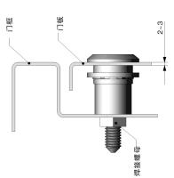 China Powder Coated Quarter Turn Lock Cylindrical For File Cabinet Door for sale